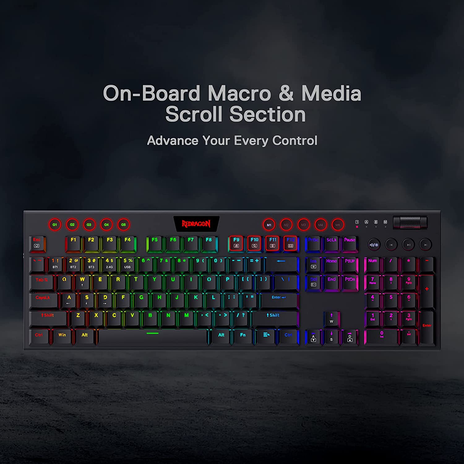 Redragon Horus K618: The Top-notch Mechanical Keyboard for Gamers and ...