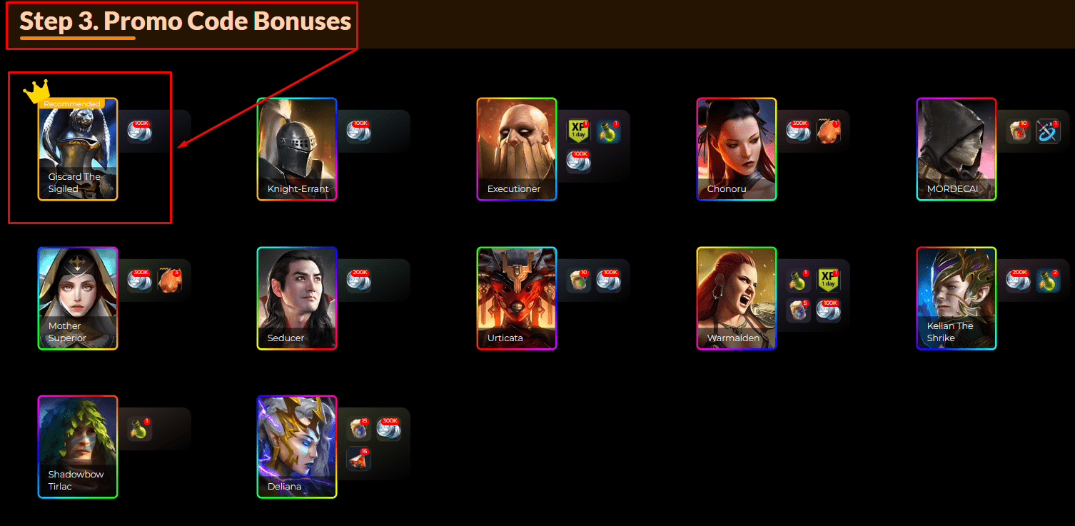 Raid Shadow Legends Promo Codes and Promo Link Generator - Game Gavel